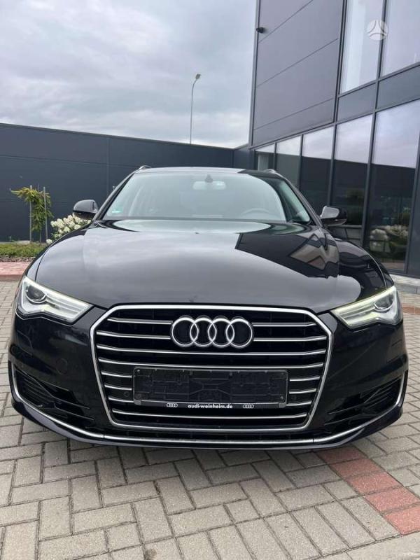 Black Audi A6 2016 in Kaunas, with an engine capacity of 1.97 L and mileage of 276 thousand km for 10750 €, photo 2 on AUTOMOTO.COM.LV