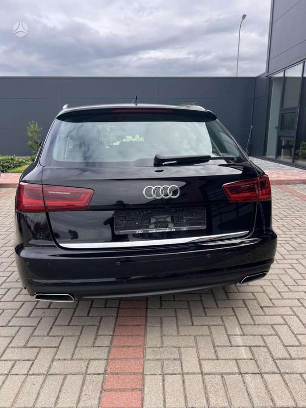 Black Audi A6 2016 in Kaunas, with an engine capacity of 1.97 L and mileage of 276 thousand km for 10750 €, photo 7 on AUTOMOTO.COM.LV
