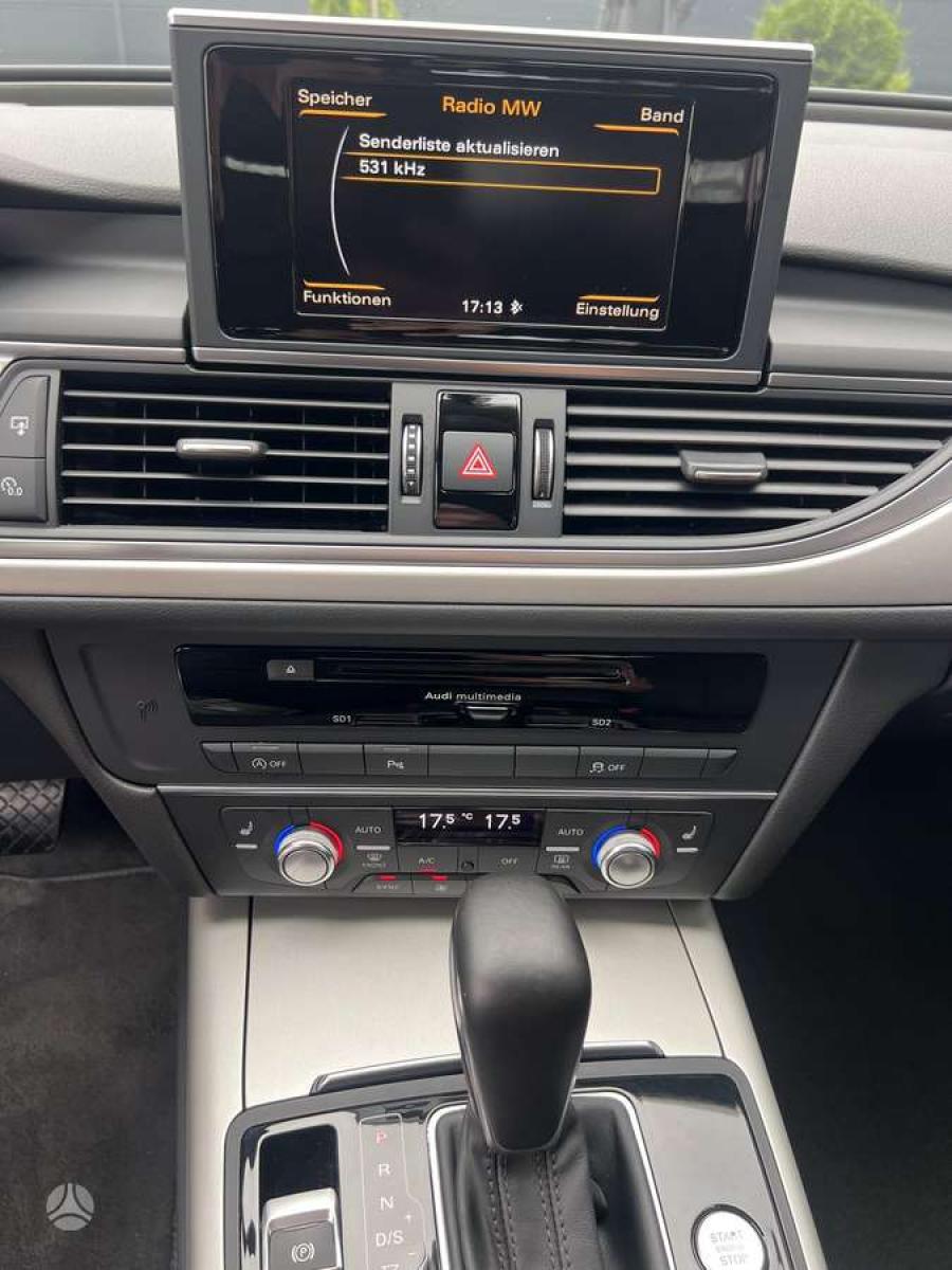 Melns Audi A6 2016 Kauņa, ar dzinēja tilpumu 1.97 L un nobraukumu 276 tūkst. km par 10750 €, foto 17 vietnē AUTOMOTO.COM.LV
