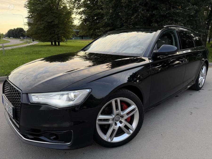 Melns Audi A6 2016 Kauņa, ar dzinēja tilpumu 2.97 L un nobraukumu 301 tūkst. km par 9500 €, foto 1 vietnē AUTOMOTO.COM.LV