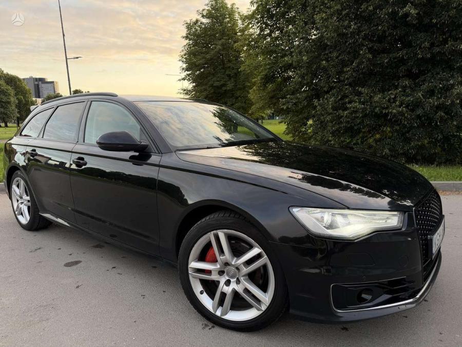 Melns Audi A6 2016 Kauņa, ar dzinēja tilpumu 2.97 L un nobraukumu 301 tūkst. km par 9500 €, foto 3 vietnē AUTOMOTO.COM.LV