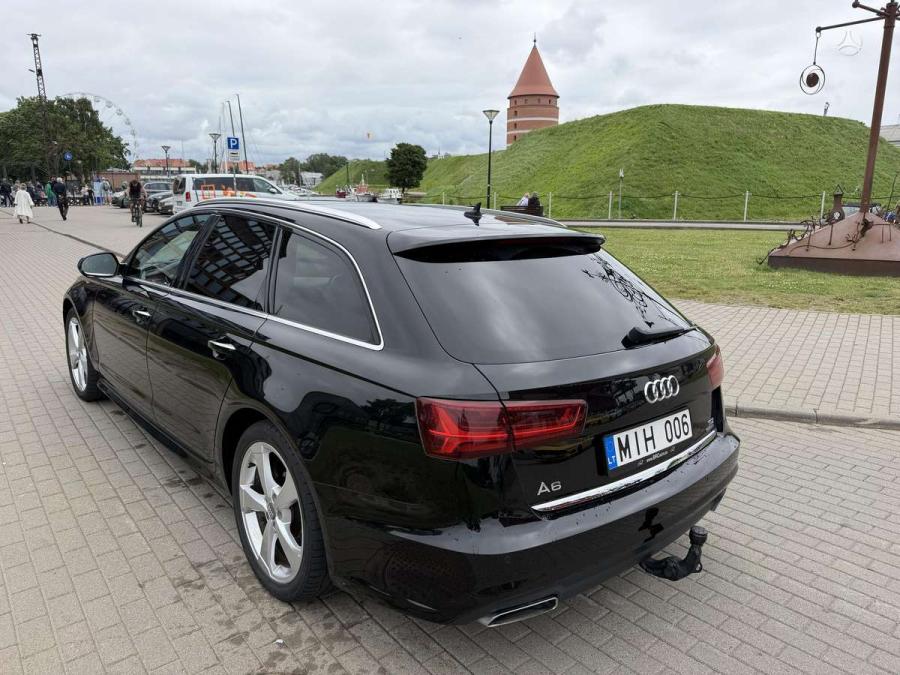 Melns Audi A6 2016 Klaipėda, ar dzinēja tilpumu 2.97 L un nobraukumu 117 tūkst. km par 14000 €, foto 5 vietnē AUTOMOTO.COM.LV