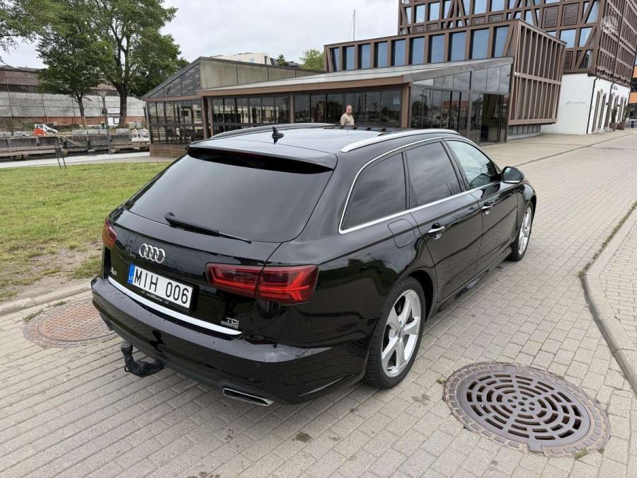 Melns Audi A6 2016 Klaipėda, ar dzinēja tilpumu 2.97 L un nobraukumu 117 tūkst. km par 14000 €, foto 7 vietnē AUTOMOTO.COM.LV