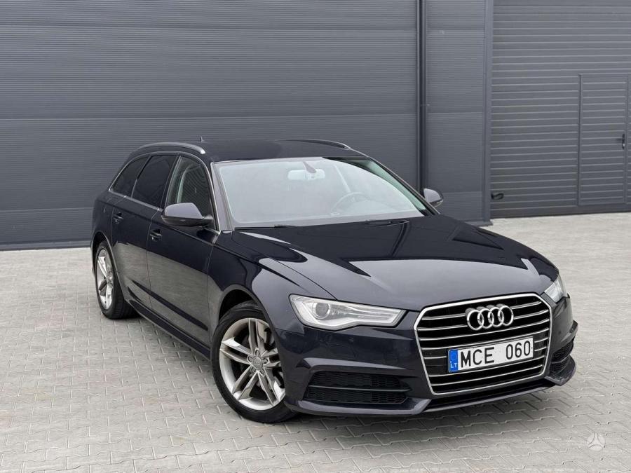 Black Audi A6 2016 in Klaipeda, with an engine capacity of 1.97 L and mileage of 290 thousand km for 11700 €, photo 1 on AUTOMOTO.COM.LV