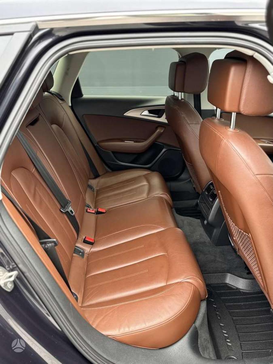 Black Audi A6 2016 in Klaipeda, with an engine capacity of 1.97 L and mileage of 290 thousand km for 11700 €, photo 8 on AUTOMOTO.COM.LV