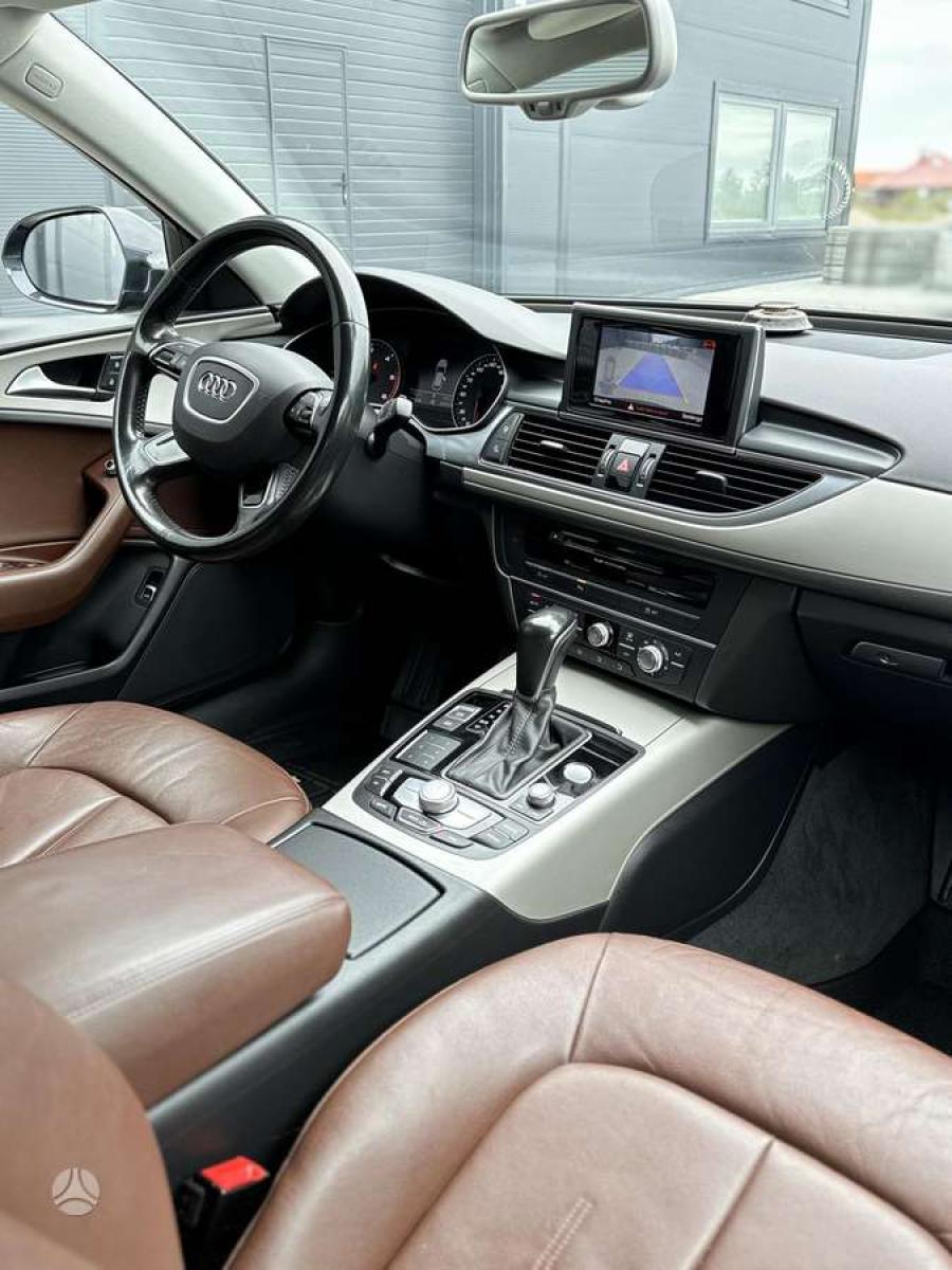 Black Audi A6 2016 in Klaipeda, with an engine capacity of 1.97 L and mileage of 290 thousand km for 11700 €, photo 9 on AUTOMOTO.COM.LV