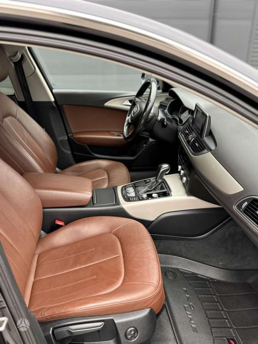 Black Audi A6 2016 in Klaipeda, with an engine capacity of 1.97 L and mileage of 290 thousand km for 11700 €, photo 11 on AUTOMOTO.COM.LV