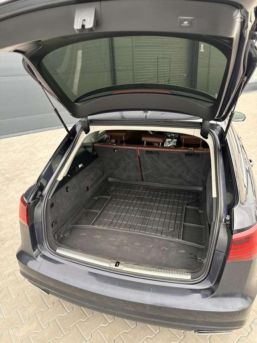 Black Audi A6 2016 in Klaipeda, with an engine capacity of 1.97 L and mileage of 290 thousand km for 11700 €, photo 14 on AUTOMOTO.COM.LV