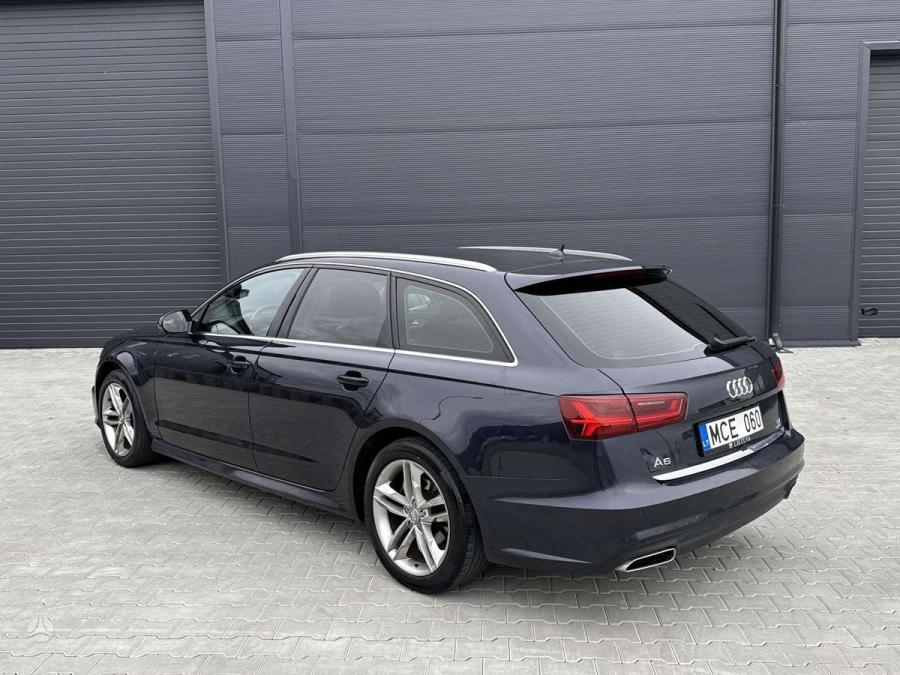 Black Audi A6 2016 in Klaipeda, with an engine capacity of 1.97 L and mileage of 290 thousand km for 11700 €, photo 16 on AUTOMOTO.COM.LV