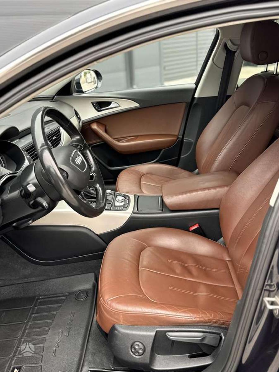 Black Audi A6 2016 in Klaipeda, with an engine capacity of 1.97 L and mileage of 290 thousand km for 11700 €, photo 22 on AUTOMOTO.COM.LV