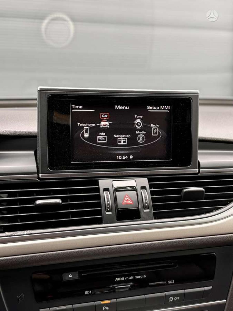 Black Audi A6 2016 in Klaipeda, with an engine capacity of 1.97 L and mileage of 290 thousand km for 11700 €, photo 35 on AUTOMOTO.COM.LV