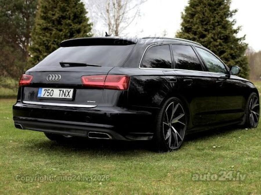 Melns Audi A6 2016 Tallina, ar dzinēja tilpumu 3.00 L un nobraukumu 297 tūkst. km par 14000 €, foto 4 vietnē AUTOMOTO.COM.LV