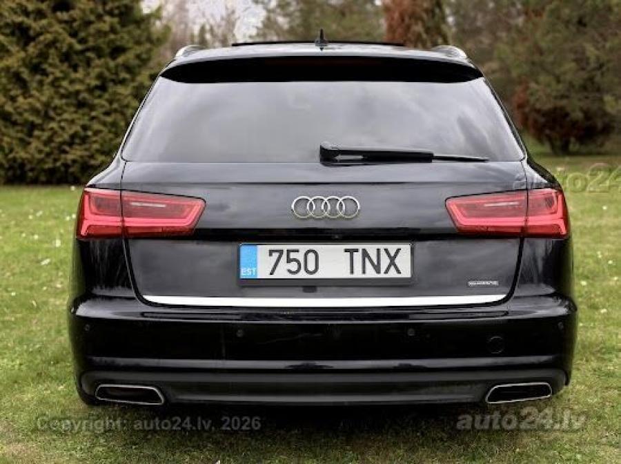 Melns Audi A6 2016 Tallina, ar dzinēja tilpumu 3.00 L un nobraukumu 297 tūkst. km par 14000 €, foto 5 vietnē AUTOMOTO.COM.LV
