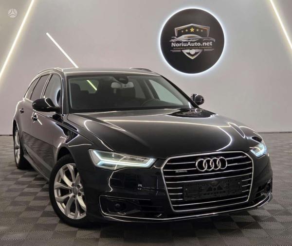 Black Audi A6 2016 in Marijampole, with an engine capacity of 1.97 L and mileage of 292 thousand km for 15600 €, photo 1 on AUTOMOTO.COM.LV