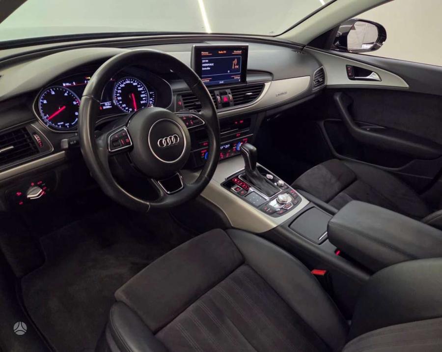 Melns Audi A6 2016 Marijampole, ar dzinēja tilpumu 1.97 L un nobraukumu 292 tūkst. km par 15600 €, foto 3 vietnē AUTOMOTO.COM.LV