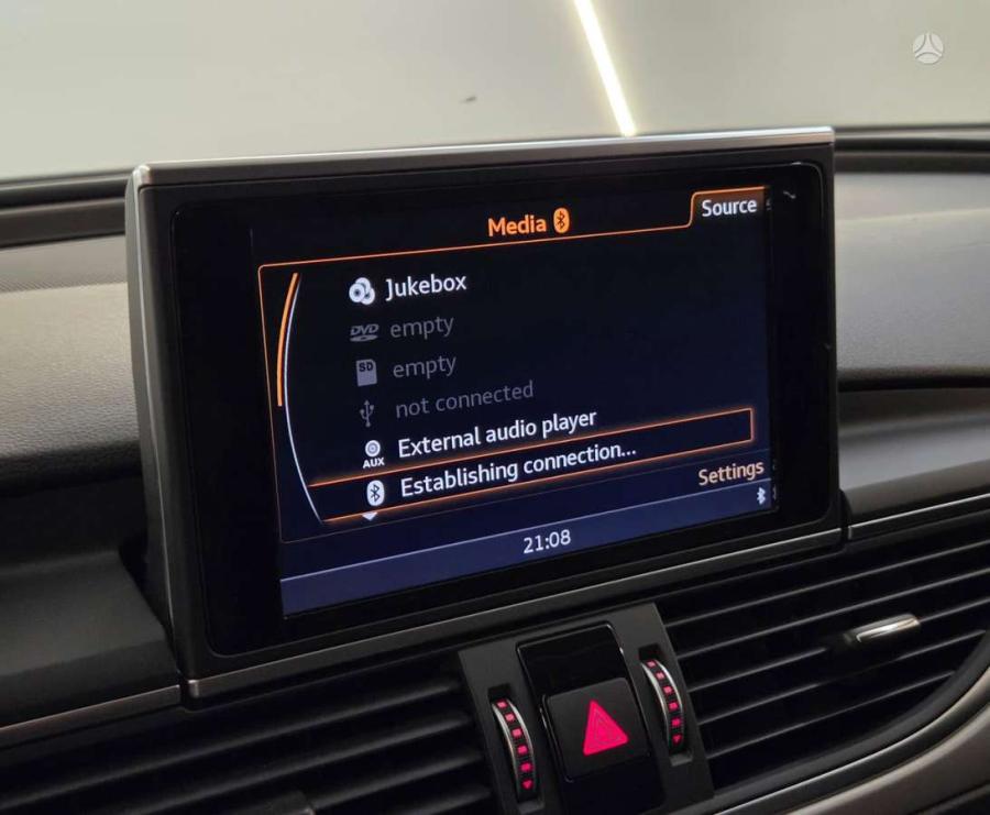 Melns Audi A6 2016 Marijampole, ar dzinēja tilpumu 1.97 L un nobraukumu 292 tūkst. km par 15600 €, foto 14 vietnē AUTOMOTO.COM.LV