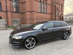 Black Audi A6 2016 in Rezekne, with an engine capacity of 3.00 L and mileage of 255 thousand km for 14750 €, photo  on AUTOMOTO.COM.LV