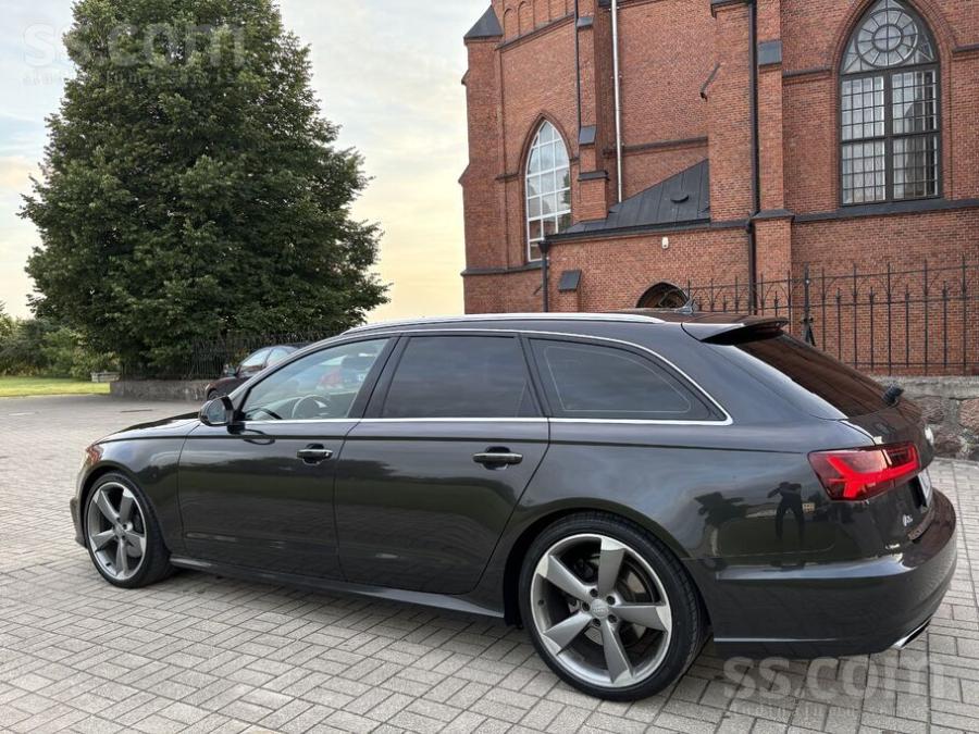 Black Audi A6 2016 in Rezekne, with an engine capacity of 3.00 L and mileage of 255 thousand km for 14750 €, photo 3 on AUTOMOTO.COM.LV
