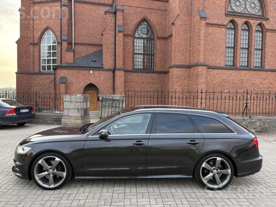 Black Audi A6 2016 in Rezekne, with an engine capacity of 3.00 L and mileage of 255 thousand km for 14750 €, photo 4 on AUTOMOTO.COM.LV