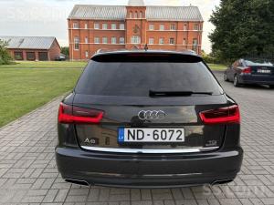 Black Audi A6 2016 in Rezekne, with an engine capacity of 3.00 L and mileage of 255 thousand km for 14750 €, photo 6 on AUTOMOTO.COM.LV