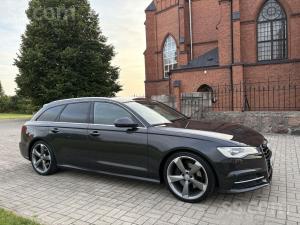 Black Audi A6 2016 in Rezekne, with an engine capacity of 3.00 L and mileage of 255 thousand km for 14750 €, photo 7 on AUTOMOTO.COM.LV