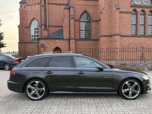 Black Audi A6 2016 in Rezekne, with an engine capacity of 3.00 L and mileage of 255 thousand km for 14750 €, photo 8 on AUTOMOTO.COM.LV