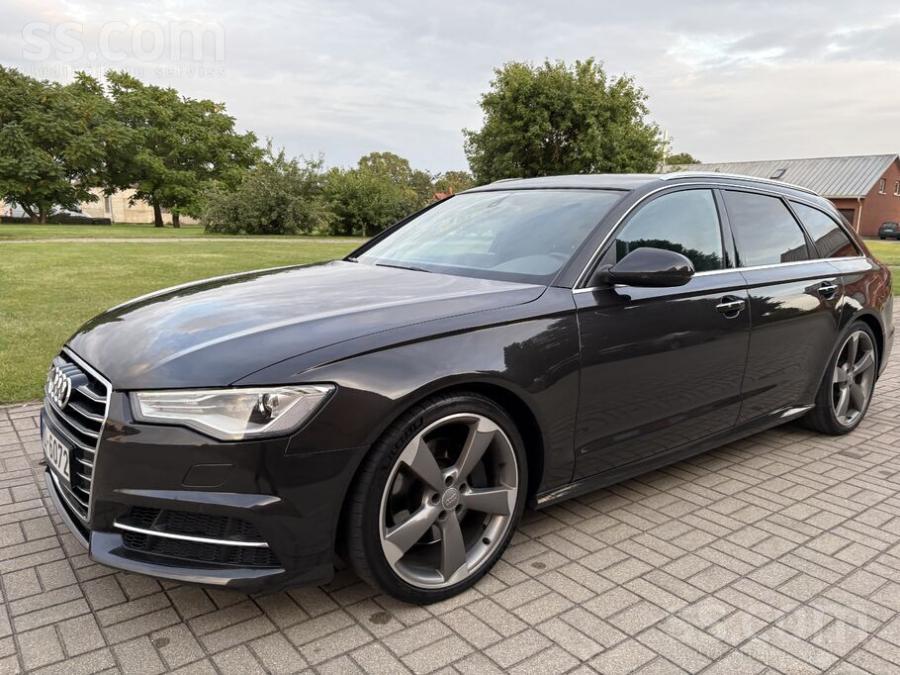 Black Audi A6 2016 in Rezekne, with an engine capacity of 3.00 L and mileage of 255 thousand km for 14750 €, photo 12 on AUTOMOTO.COM.LV