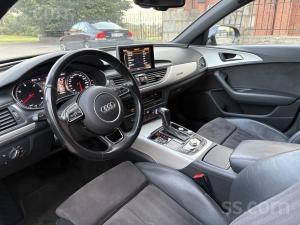 Black Audi A6 2016 in Rezekne, with an engine capacity of 3.00 L and mileage of 255 thousand km for 14750 €, photo 13 on AUTOMOTO.COM.LV