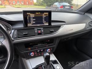 Black Audi A6 2016 in Rezekne, with an engine capacity of 3.00 L and mileage of 255 thousand km for 14750 €, photo 16 on AUTOMOTO.COM.LV