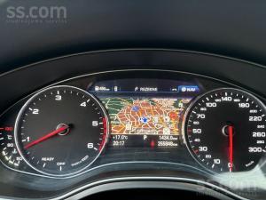 Black Audi A6 2016 in Rezekne, with an engine capacity of 3.00 L and mileage of 255 thousand km for 14750 €, photo 17 on AUTOMOTO.COM.LV