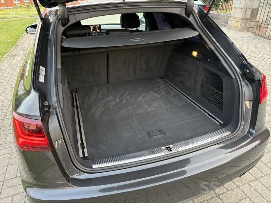 Black Audi A6 2016 in Rezekne, with an engine capacity of 3.00 L and mileage of 255 thousand km for 14750 €, photo 20 on AUTOMOTO.COM.LV