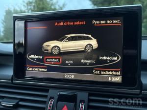 Black Audi A6 2016 in Rezekne, with an engine capacity of 3.00 L and mileage of 255 thousand km for 14750 €, photo 23 on AUTOMOTO.COM.LV