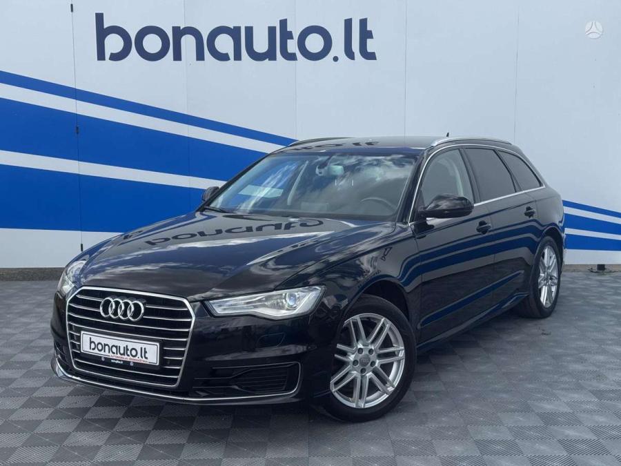 Melns Audi A6 2016 Kauņa, ar dzinēja tilpumu 1.97 L un nobraukumu 299 tūkst. km par 12499 €, foto 1 vietnē AUTOMOTO.COM.LV