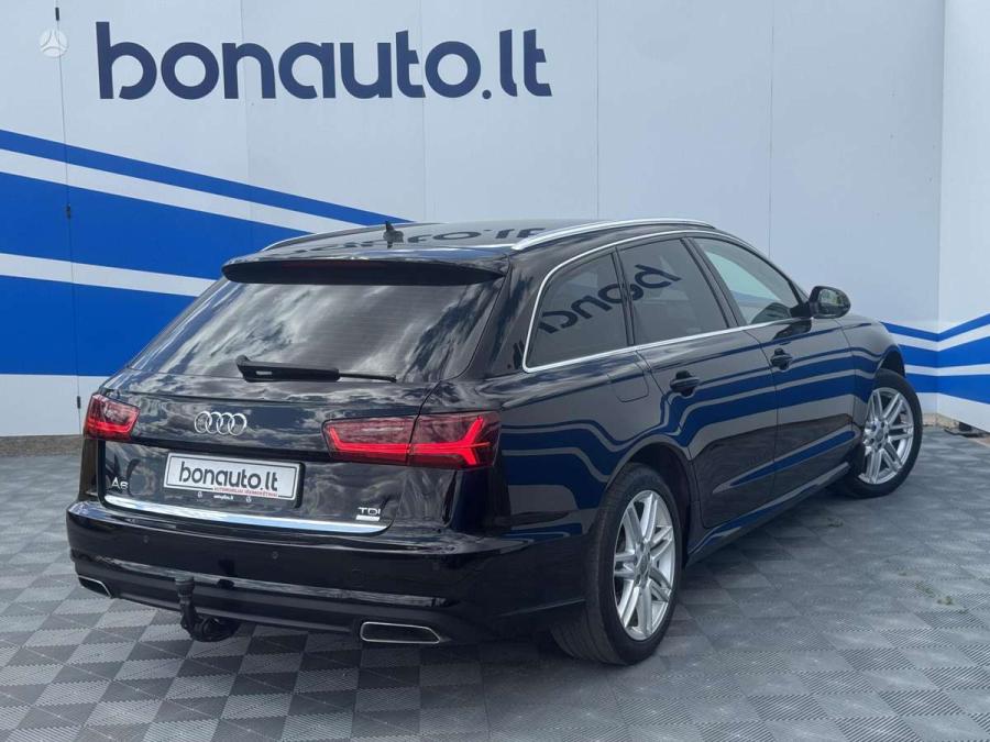 Melns Audi A6 2016 Kauņa, ar dzinēja tilpumu 1.97 L un nobraukumu 299 tūkst. km par 12499 €, foto 6 vietnē AUTOMOTO.COM.LV