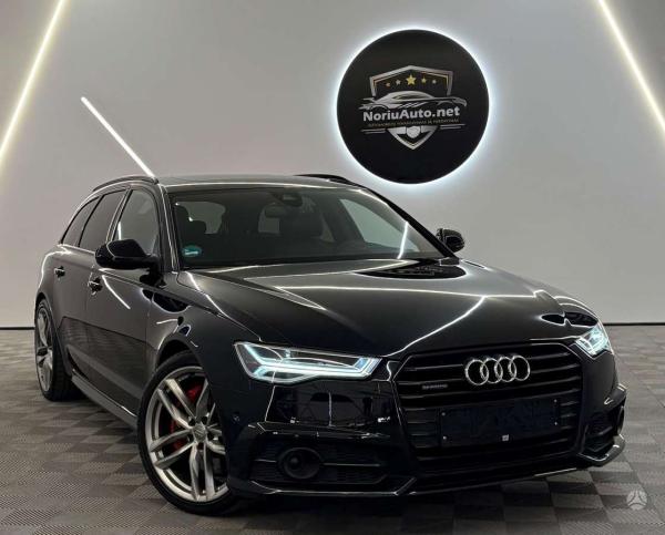 Black Audi A6 2016 in Marijampole, with an engine capacity of 2.97 L and mileage of 311 thousand km for 17999 €, photo 1 on AUTOMOTO.COM.LV