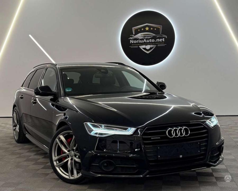 Melns Audi A6 2016 Marijampole, ar dzinēja tilpumu 2.97 L un nobraukumu 311 tūkst. km par 17999 €, foto 1 vietnē AUTOMOTO.COM.LV