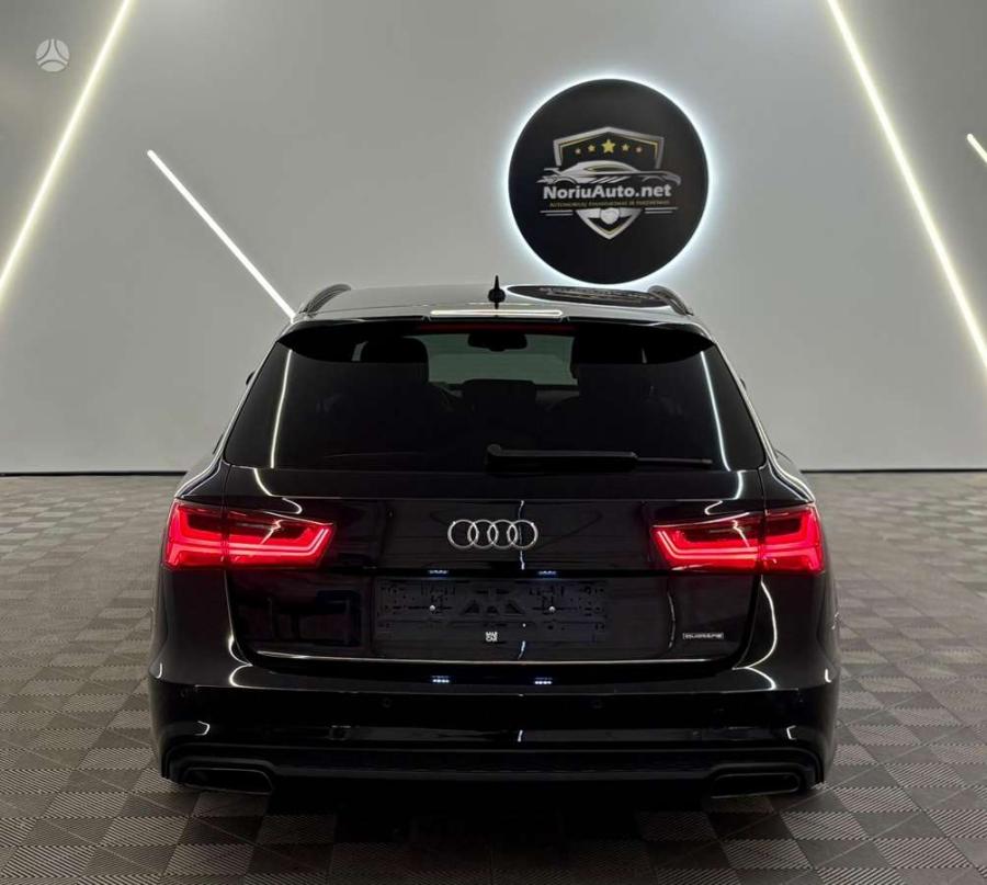 Melns Audi A6 2016 Marijampole, ar dzinēja tilpumu 2.97 L un nobraukumu 311 tūkst. km par 17999 €, foto 37 vietnē AUTOMOTO.COM.LV