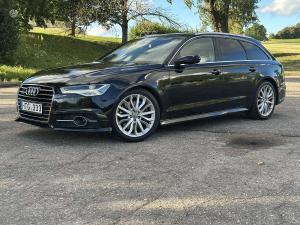 Melns Audi A6 2016 Kauņa, ar dzinēja tilpumu 2.97 L un nobraukumu 268 tūkst. km par 15900 €, foto  vietnē AUTOMOTO.COM.LV
