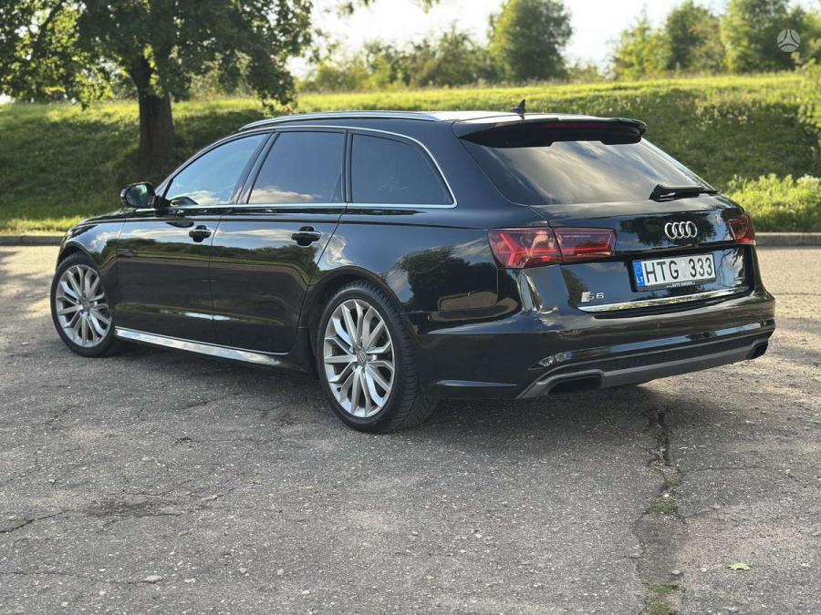 Black Audi A6 2016 in Kaunas, with an engine capacity of 2.97 L and mileage of 268 thousand km for 15900 €, photo 3 on AUTOMOTO.COM.LV