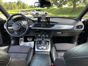 Black Audi A6 2016 in Kaunas, with an engine capacity of 2.97 L and mileage of 268 thousand km for 15900 €, photo 7 on AUTOMOTO.COM.LV