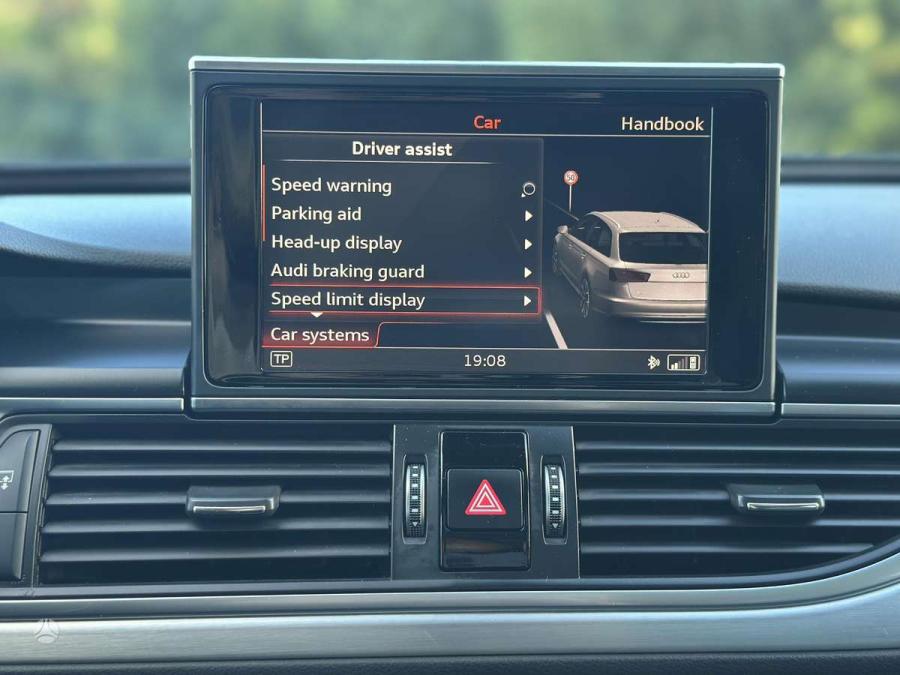Black Audi A6 2016 in Kaunas, with an engine capacity of 2.97 L and mileage of 268 thousand km for 15900 €, photo 12 on AUTOMOTO.COM.LV