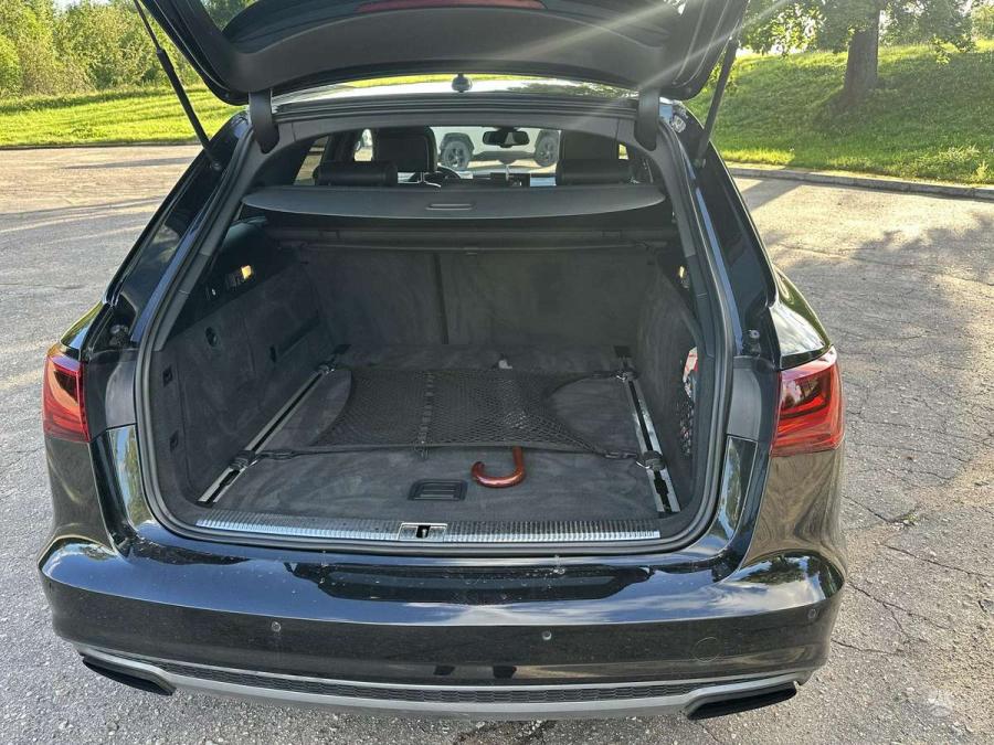 Black Audi A6 2016 in Kaunas, with an engine capacity of 2.97 L and mileage of 268 thousand km for 15900 €, photo 14 on AUTOMOTO.COM.LV