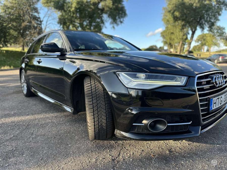Black Audi A6 2016 in Kaunas, with an engine capacity of 2.97 L and mileage of 268 thousand km for 15900 €, photo 16 on AUTOMOTO.COM.LV