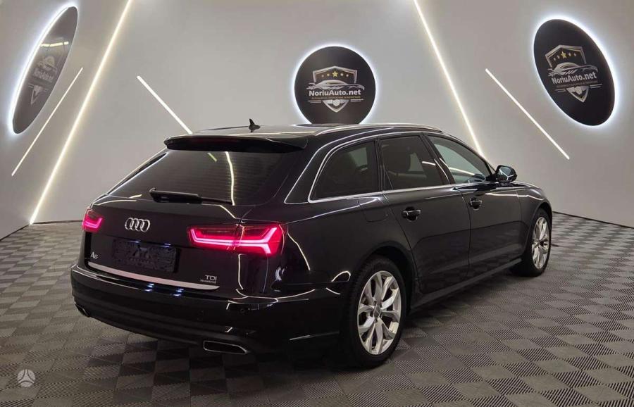 Black Audi A6 2016 in Marijampole, with an engine capacity of 1.97 L and mileage of 292 thousand km for 14999 €, photo 10 on AUTOMOTO.COM.LV