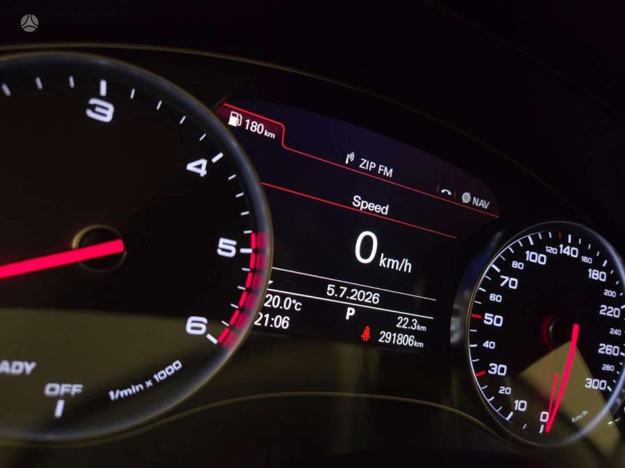 Black Audi A6 2016 in Marijampole, with an engine capacity of 1.97 L and mileage of 292 thousand km for 14999 €, photo 26 on AUTOMOTO.COM.LV