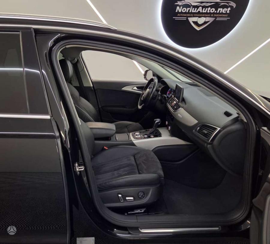 Black Audi A6 2016 in Marijampole, with an engine capacity of 1.97 L and mileage of 292 thousand km for 14999 €, photo 32 on AUTOMOTO.COM.LV