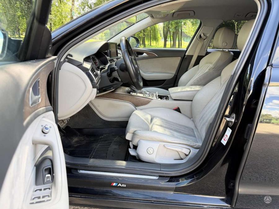 Melns Audi A6 2016 Kauņa, ar dzinēja tilpumu 2.97 L un nobraukumu 303 tūkst. km par 8950 €, foto 16 vietnē AUTOMOTO.COM.LV