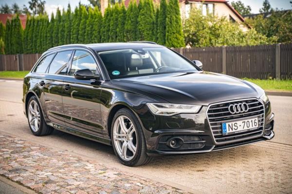Audi A6 2016 Rīga vietnē Melns Audi A6 2016 Rīga, ar dzinēja tilpumu 3.00 L un nobraukumu 179 tūkst. km par 14990 €, foto 4 vietnē AUTOMOTO.COM.LV