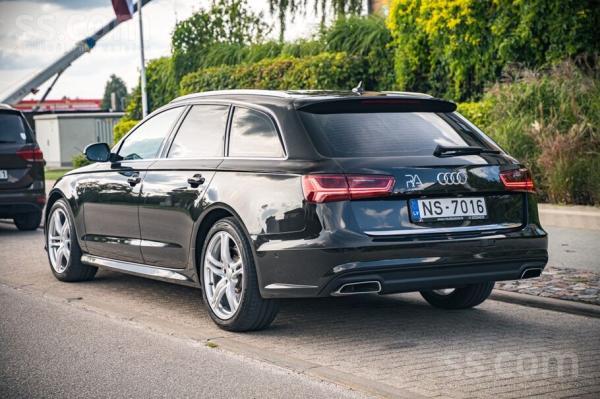 Audi A6 2016 Rīga vietnē Melns Audi A6 2016 Rīga, ar dzinēja tilpumu 3.00 L un nobraukumu 179 tūkst. km par 14990 €, foto 7 vietnē AUTOMOTO.COM.LV