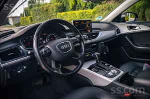Black Audi A6 2016 in Riga, with an engine capacity of 3.00 L and mileage of 179 thousand km for 14990 €, photo 13 on AUTOMOTO.COM.LV
